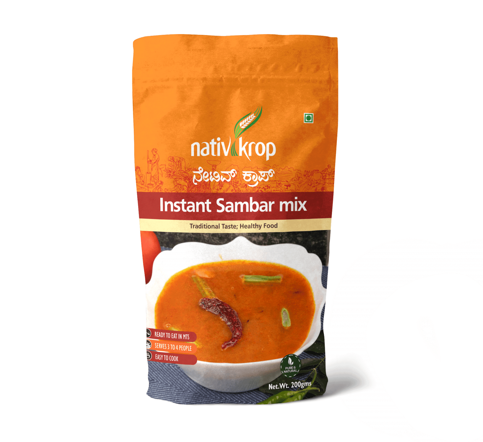 Instant Sambar Mix – Nativkrop